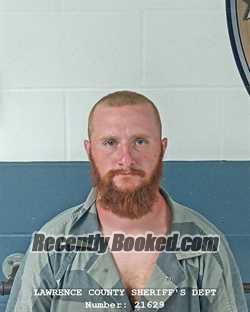 Recent Booking / Mugshot for JONAH ELLSWORTH KIRKMAN in Lawrence County ...