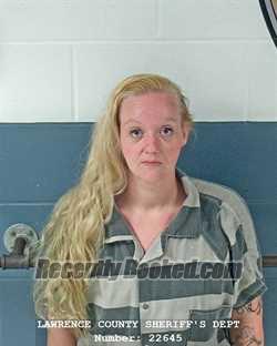 CELINE ALEXANDRA GRIDER Arrest Record & Booking Info – Lawrence County ...