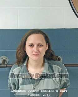 Recent Booking / Mugshot for JESSICA ANN DOUGLAS in Lawrence County ...