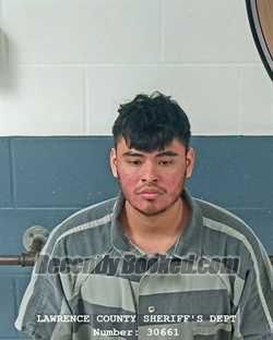 Recent Booking / Mugshot for IRVIN BUSTOS in Lawrence County, Indiana