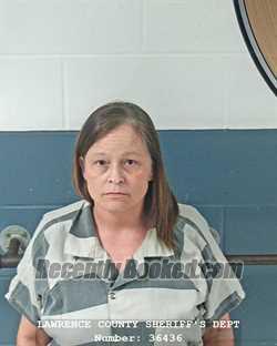 Recent Booking / Mugshot for SARAH FRYE in Lawrence County, Indiana