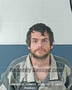 Recent Booking / Mugshot for BRANDON ALLEN MONROE in Lawrence County ...