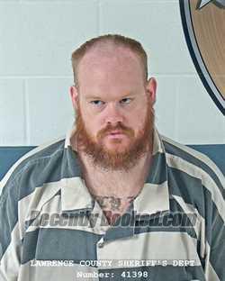 Recent Booking / Mugshot for ZACHARY CALEB ANDERSON in Lawrence County ...