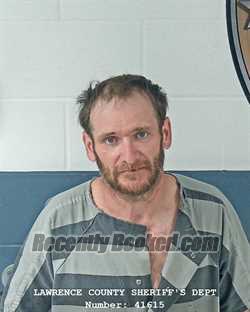 Recent Booking / Mugshot for JAMES ROBERT JACKSON in Lawrence County ...