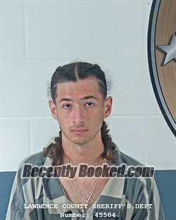 Recent Booking / Mugshot for COLLIN ANTHONY YATES in Lawrence County ...
