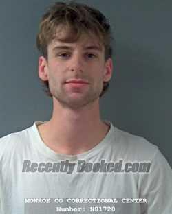 Recent Booking / Mugshot for RILEY CHRISTOPHER SHARP in Monroe County ...