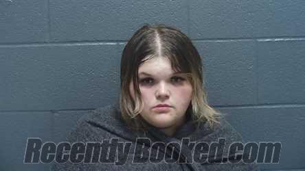 Recent Booking / Mugshot for GRACIE ANN GAVIA in Montgomery County, Indiana