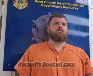 Recent Booking / Mugshot for JUSTIN DAVIS in Boyd County, Kentucky