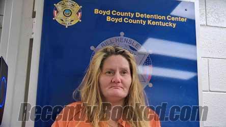 Recent Booking / Mugshot for HEATHER COCHRAN in Boyd County, Kentucky