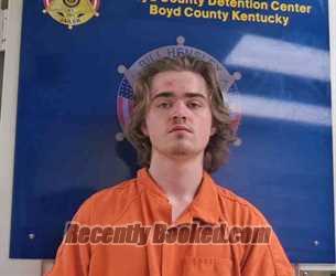 Recent Booking / Mugshot for LUKE PARSLEY in Boyd County, Kentucky