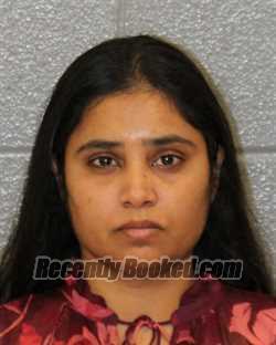 Recent Booking / Mugshot for SHRAVYA REDDY VURELLY in Mecklenburg ...