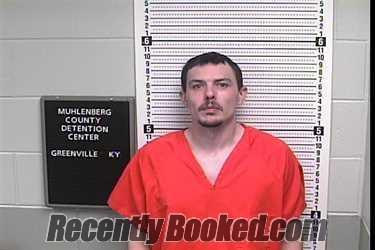 Recent Booking / Mugshot for RYAN RAY PARKER in Muhlenberg County, Kentucky