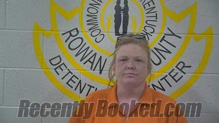 Recent Booking / Mugshot for HEATHER STACY in Rowan County, Kentucky