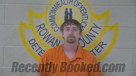 Recent Booking / Mugshot for RYAN CALVERT in Rowan County, Kentucky