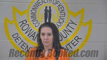Recent Booking / Mugshot for SARA GRIFFITH in Rowan County, Kentucky