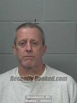 Recent Booking / Mugshot for David L Violette in Penobscot County, Maine