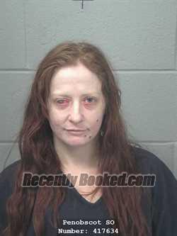 Recent Booking / Mugshot for Jennifer Ellen Saltzman in Penobscot ...