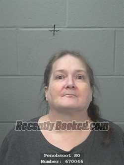 Recent Booking / Mugshot for Carol Jean Gordon in Penobscot County, Maine
