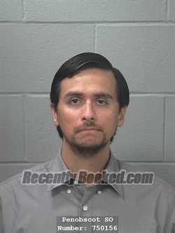 Recent Booking / Mugshot for Joe A Mendiola in Penobscot County, Maine