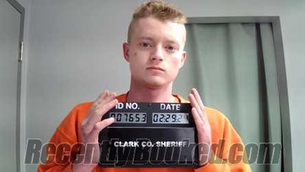Recent Booking / Mugshot for AUSTIN SHANE KRISE in Clark County, Missouri