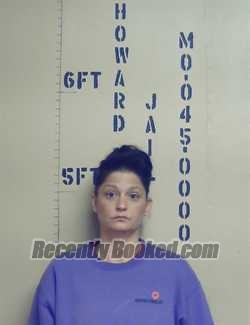 Recent Booking / Mugshot for AMANDA MARIE WEIS in Howard County, Missouri