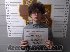 Recent Booking / Mugshot for Dylan Alexander Ash in Miller County, Missouri