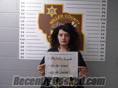 Recent Booking / Mugshot for Sarah Beth Peters in Miller County, Missouri