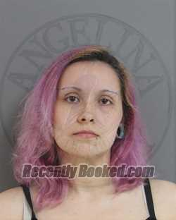 Recent Booking / Mugshot for HANNAH MARIE PADILLA in Angelina County, Texas