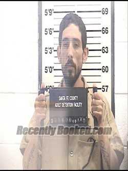 Recent Booking / Mugshot for EDWARD REYES in Santa Fe County, New Mexico