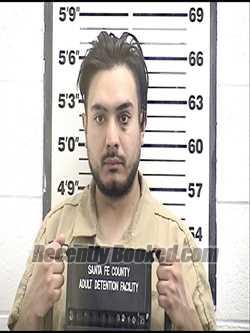 Recent Booking / Mugshot for ANDREW JAVIER DELGADO in Santa Fe County ...