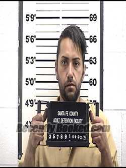 Recent Booking / Mugshot for MATTHEW D ROYBAL in Santa Fe County, New Mexico