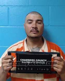 Recent Booking / Mugshot for SAMUEL SANTOS in Chambers County, Texas