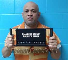 Recent Booking / Mugshot for CESAR AGUILAR-ORTIZ in Chambers County, Texas