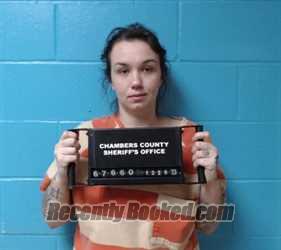 Recent Booking / Mugshot for SHIANNE CAMERON in Chambers County, Texas