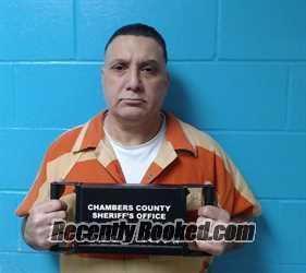 Recent Booking / Mugshot for RUDY GARCIA in Chambers County, Texas