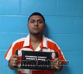 Recent Booking / Mugshot for EDWARD JOHN RAMOS in Chambers County, Texas