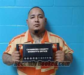 Recent Booking / Mugshot for MICHAEL ANTHONY MONTOYA in Chambers County ...
