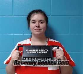 Recent Booking / Mugshot for VICTORIA ANN LAMMERING in Chambers County ...