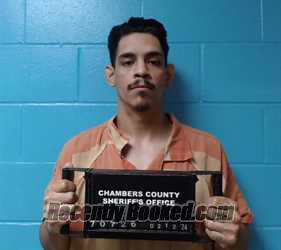Recent Booking / Mugshot for ABRAHAM SANCHEZ-BAZAN in Chambers County ...