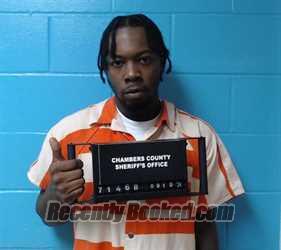 Recent Booking / Mugshot for TYMIR GORDON in Chambers County, Texas