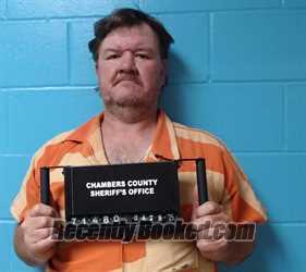 Recent Booking / Mugshot for JASON CURTIS RYALS in Chambers County, Texas