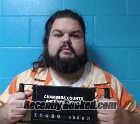 Recent Booking / Mugshot for BRIAN CHRISTOPHER ADAMS in Chambers County ...