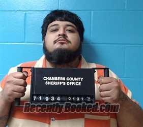 Recent Booking / Mugshot for CESAR VILLANUEVA in Chambers County, Texas