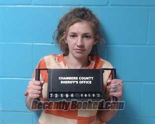 Recent Booking / Mugshot for ANGEL ELIZABETH SUTTON in Chambers County ...