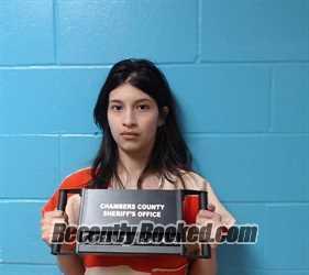 Recent Booking / Mugshot for ELENA ANN RODRIGUEZ in Chambers County, Texas