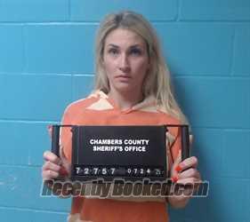 Recent Booking / Mugshot for EMILY GUINN PRYOR in Chambers County, Texas