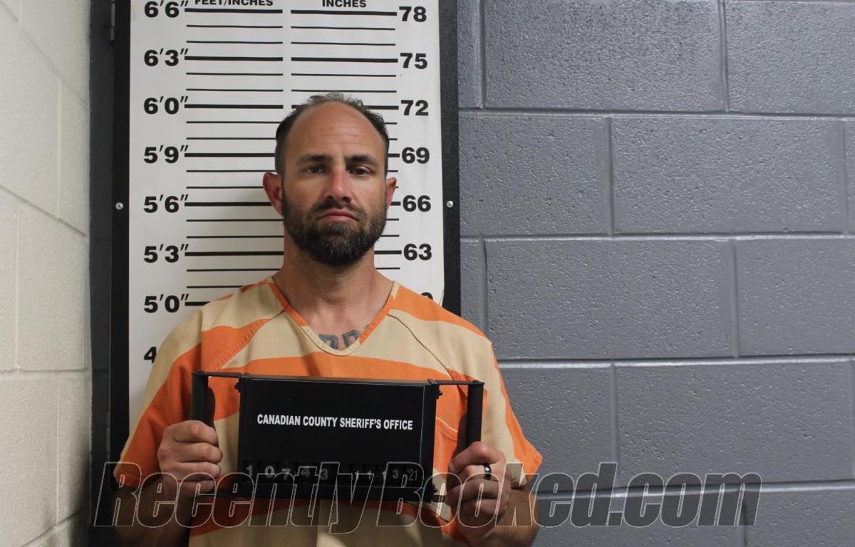 Recent Booking / Mugshot for JUSTIN DALLAS MORRIS in Canadian County ...