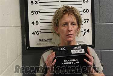 Recent Booking / Mugshot for JAIME LEIGH CATES in Canadian County, Oklahoma