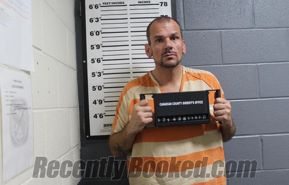 Recent Booking / Mugshot for KENNETH DALE JACKSON in Canadian County ...