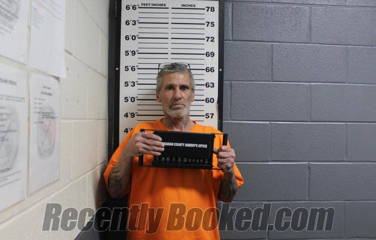 Recent Booking / Mugshot for ANTHONY JOSEPH MANNING in Canadian County ...